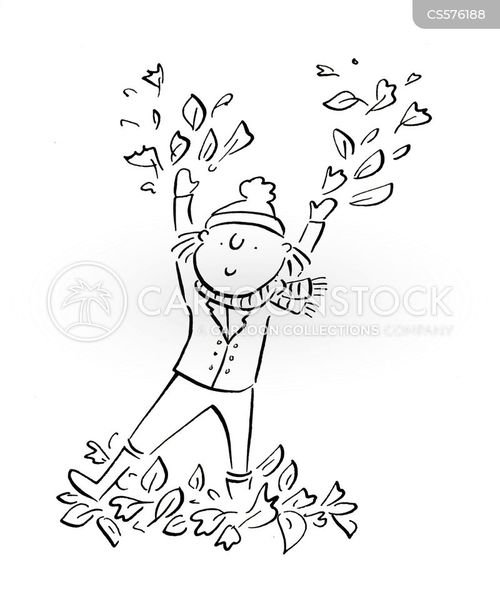 Autumn Leaves Cartoons and Comics - funny pictures from CartoonStock