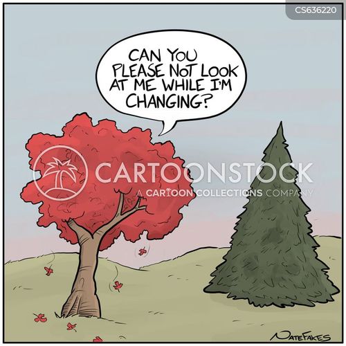 Fall Foliage Cartoons and Comics - funny pictures from CartoonStock