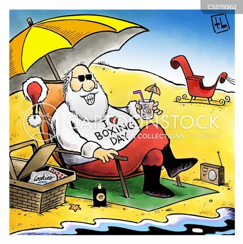 Boxing Day Cartoons and Comics - funny pictures from CartoonStock