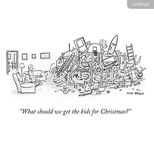 Materialism Cartoons and Comics - funny pictures from CartoonStock