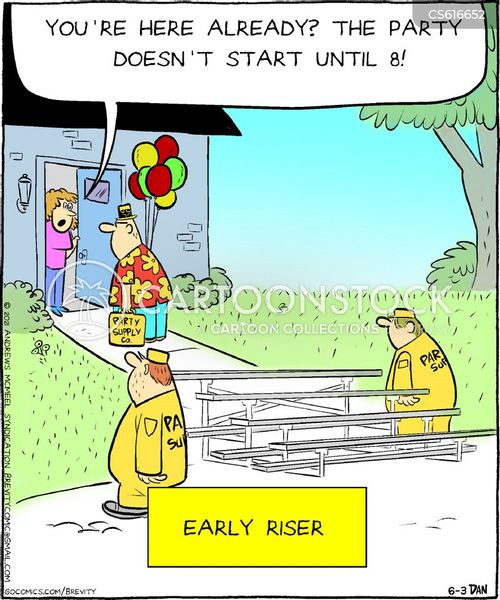 Party Time Cartoons and Comics - funny pictures from CartoonStock