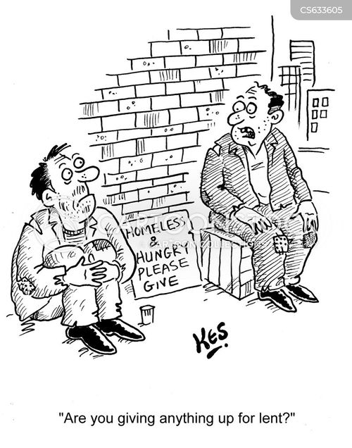 Lent Humour Cartoons and Comics - funny pictures from CartoonStock