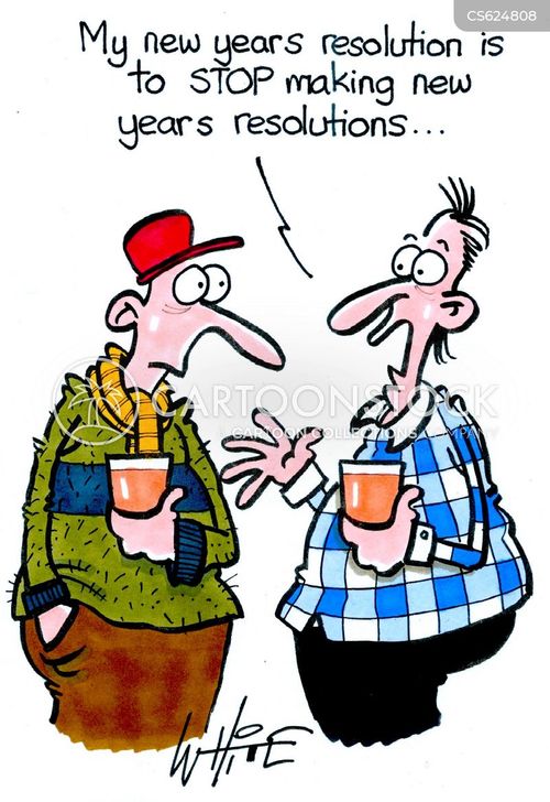 New Year's Resolution Cartoons and Comics - funny pictures from ...