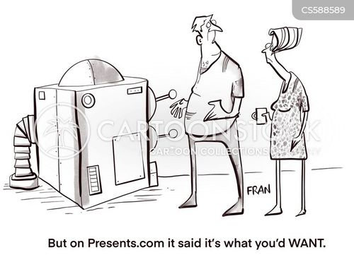 Unwanted Presents Cartoons and Comics - funny pictures from CartoonStock