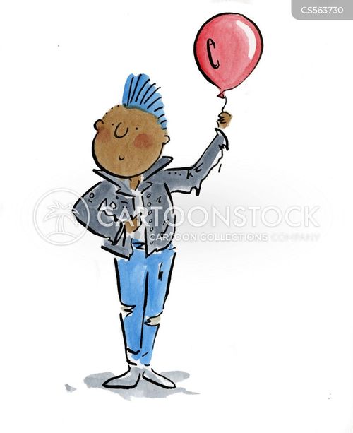 Punk Rocker Cartoons and Comics - funny pictures from CartoonStock