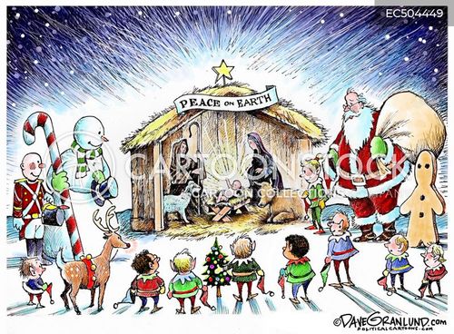 Christ Child Cartoons and Comics - funny pictures from CartoonStock