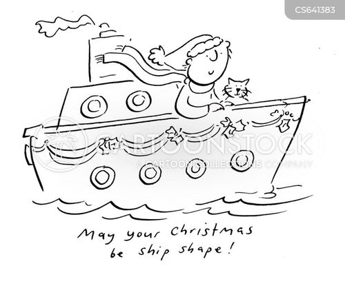 Nautical Christmas Cartoons and Comics - funny pictures from CartoonStock