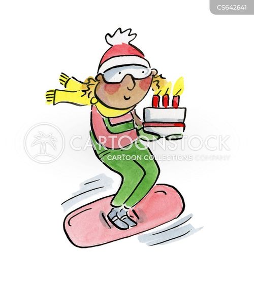 Snowboarding Cartoons and Comics - funny pictures from CartoonStock