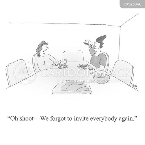 Thanksgiving Mix-up Cartoons and Comics - funny pictures from CartoonStock