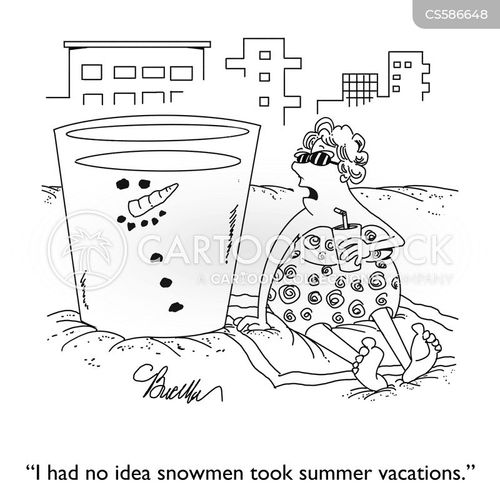 Summer Heat Cartoons and Comics - funny pictures from CartoonStock