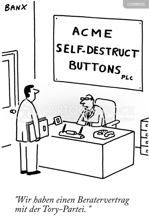 Cartoons und Karikaturen mit Tory