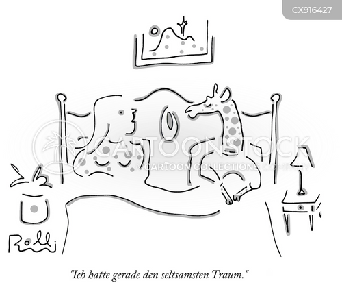 Cartoons und Karikaturen mit Wunschtraum