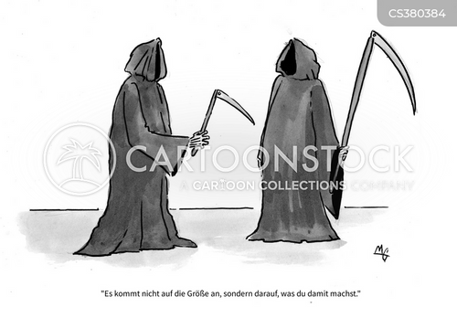 Cartoons und Karikaturen mit Ego-tod