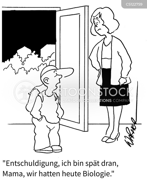 Cartoons und Karikaturen mit Biologie