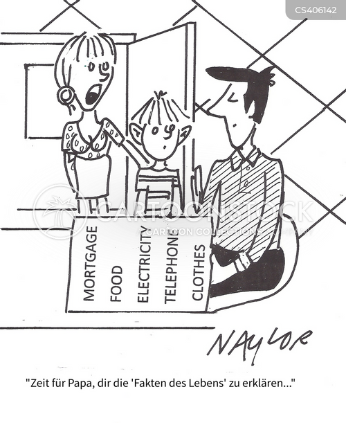 Cartoons und Karikaturen mit Die Fakten Des Lebens