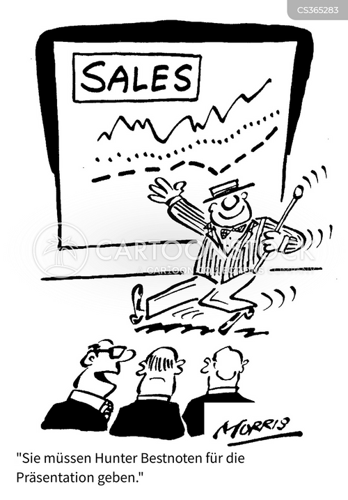 Cartoons und Karikaturen mit Showmanship