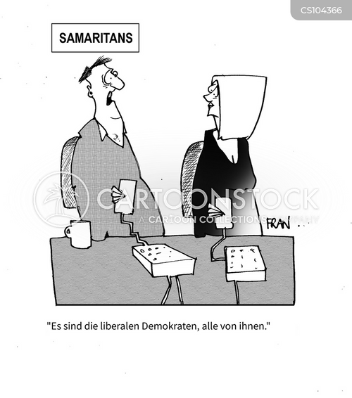 Cartoons und Karikaturen mit Simon Hughes