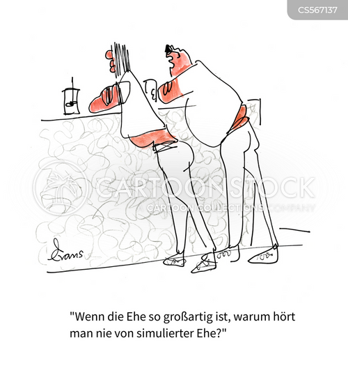 Cartoons und Karikaturen mit Computer-simulation
