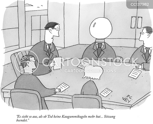 Cartoons und Karikaturen mit Arbeitsplatzwitze