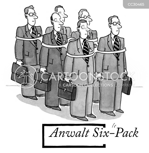 Cartoons und Karikaturen mit Six-pack