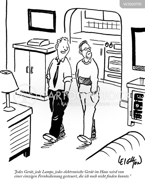 Cartoons und Karikaturen mit Intelligente