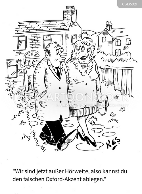 Cartoons und Karikaturen mit Oxford Uni