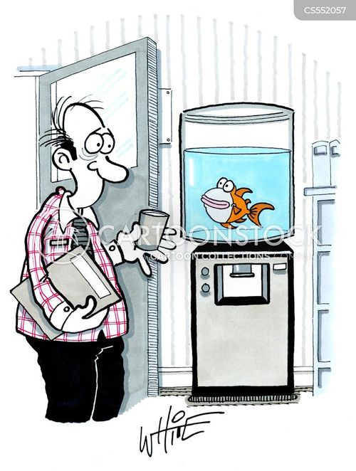 Worker Fish Cartoons and Comics - funny pictures from CartoonStock