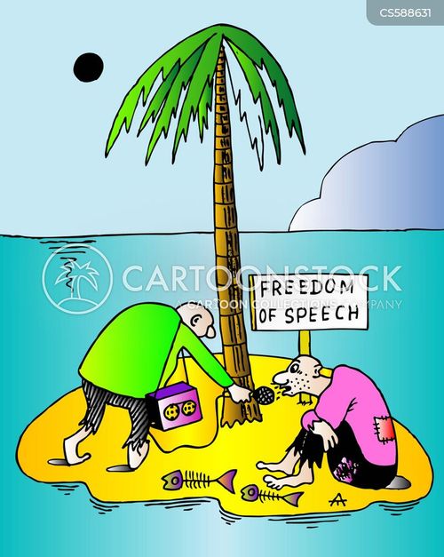 Freedom Of Speech Cartoon For Kids