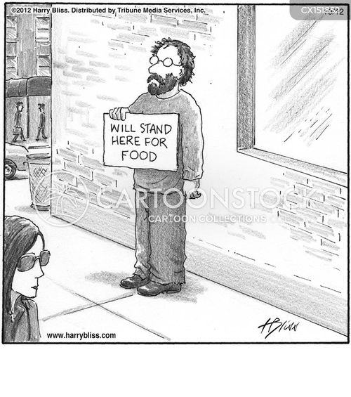 Will Stand Here For Food Cartoons and Comics - funny pictures from ...