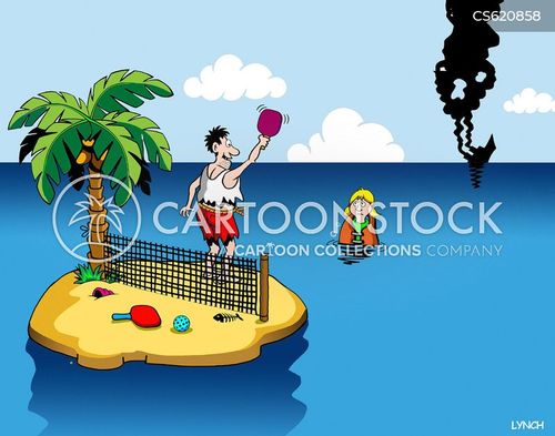 Beach Game Cartoons and Comics - funny pictures from CartoonStock