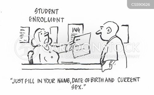 Enrolment Cartoons and Comics - funny pictures from CartoonStock