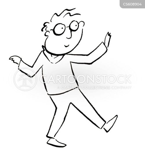 Happy Walk Cartoons and Comics - funny pictures from CartoonStock