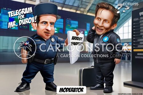 Telegram Cartoons and Comics - funny pictures from CartoonStock