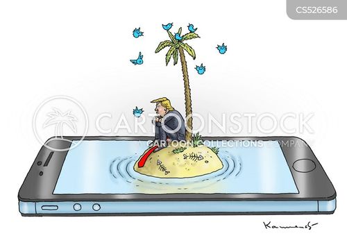 Twitter Addict Cartoons and Comics - funny pictures from CartoonStock