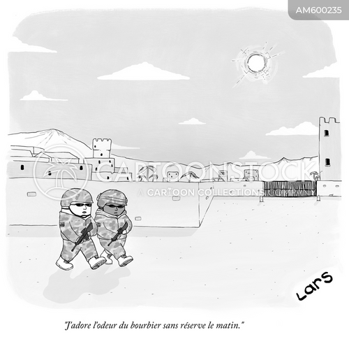 Dessins humoristique et caricaturés avec Napalm