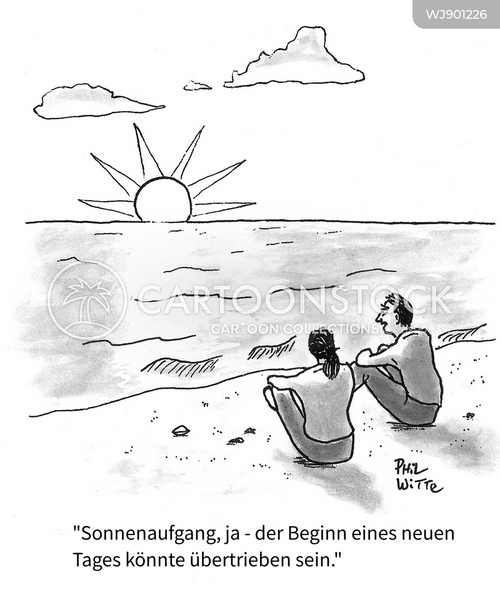 Cartoons und Karikaturen mit Perspektive Auf Das Leben