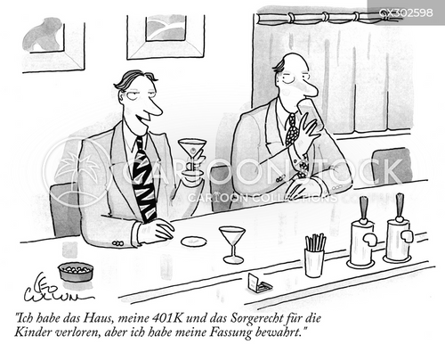 Cartoons und Karikaturen mit Ex-ehefrau