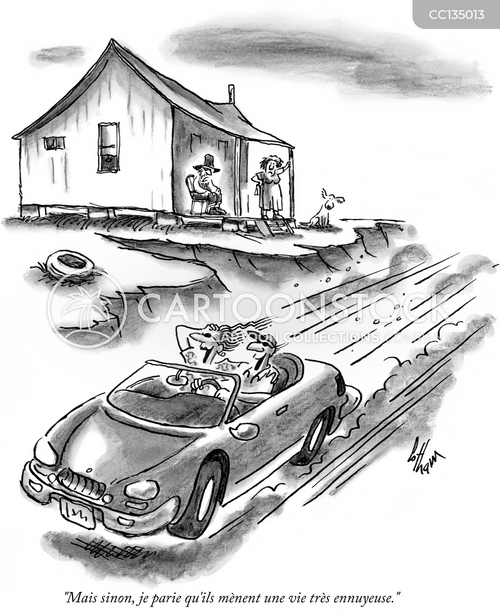 Dessins humoristique et caricaturés avec Décapotables