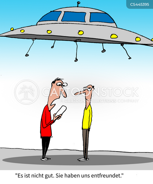 Cartoons und Karikaturen mit Freund Oder Feind
