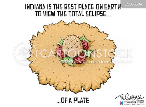 Total Solar Eclipse Cartoons and Comics - funny pictures from CartoonStock