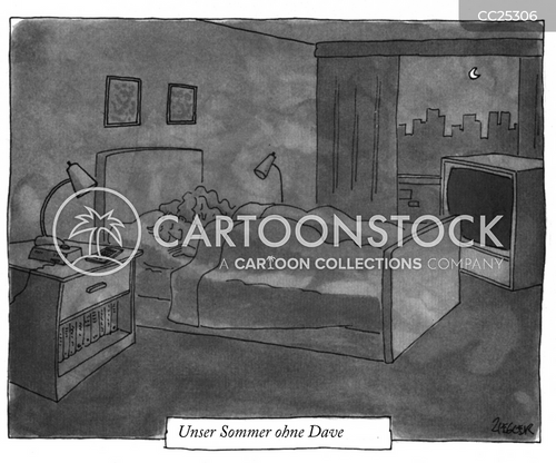 Cartoons und Karikaturen mit Ausruhen