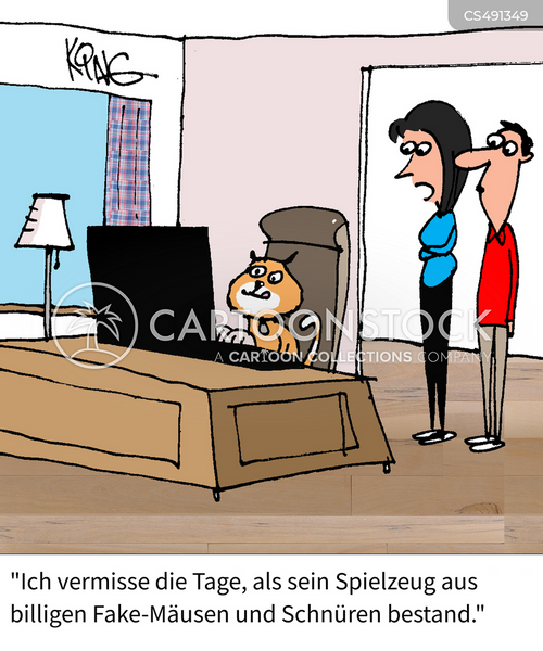 Cartoons und Karikaturen mit Fake-maus