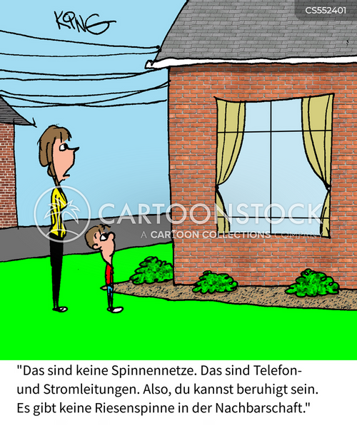 Cartoons und Karikaturen mit Elektro