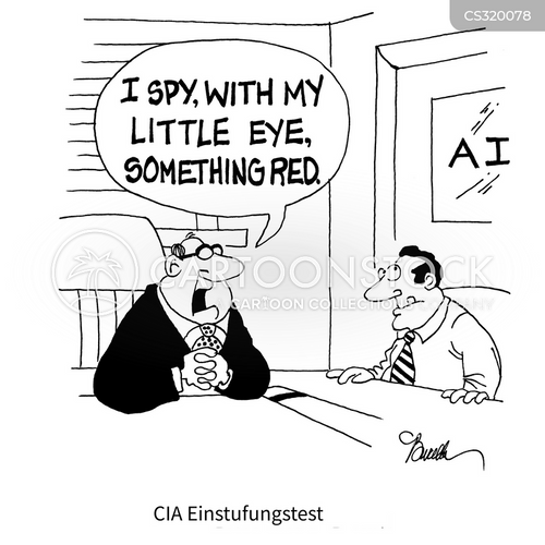 Cartoons und Karikaturen mit Cia Agent