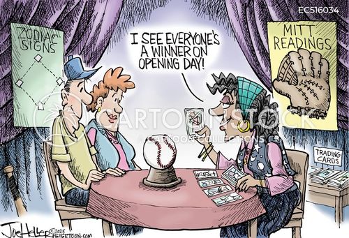 Opening Day Cartoons and Comics - funny pictures from CartoonStock