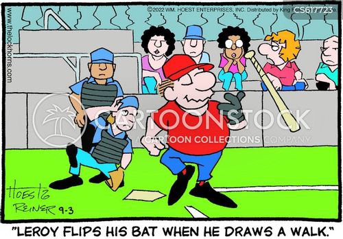 Baseball Traditions Cartoons and Comics - funny pictures from CartoonStock