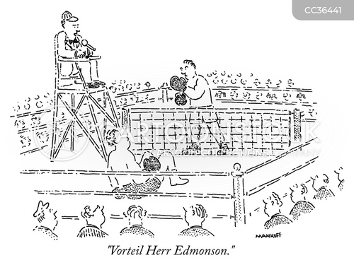 Cartoons und Karikaturen mit Netz