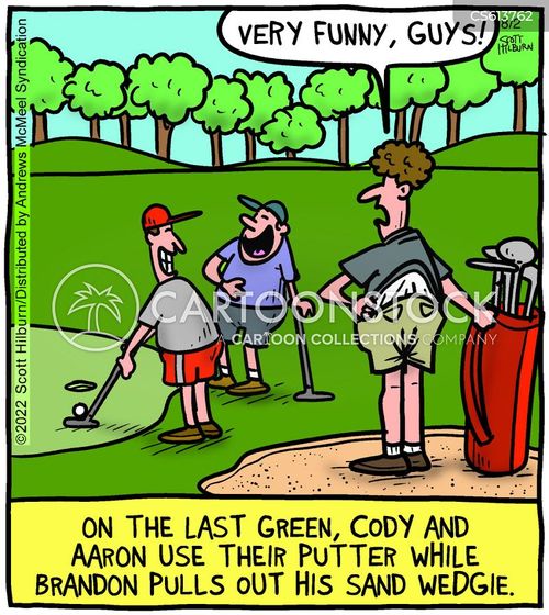 Putter Cartoons and Comics - funny pictures from CartoonStock