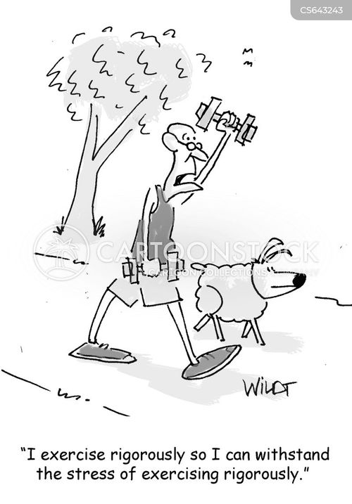 Dumbbells Cartoons and Comics - funny pictures from CartoonStock