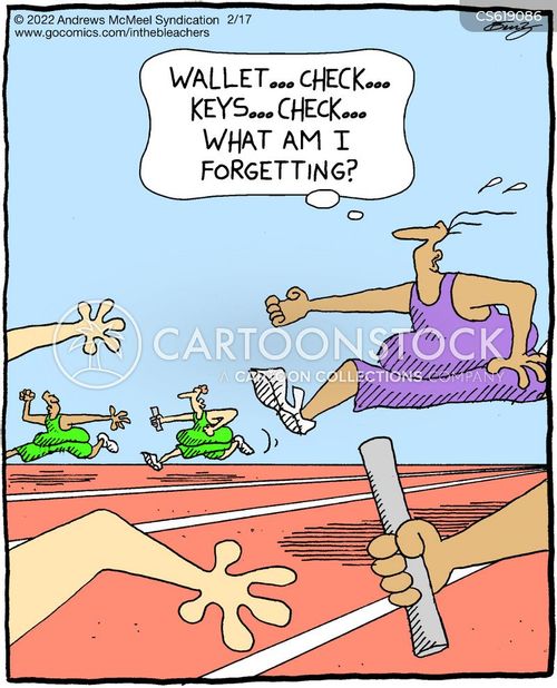 Relay Team Cartoons and Comics - funny pictures from CartoonStock